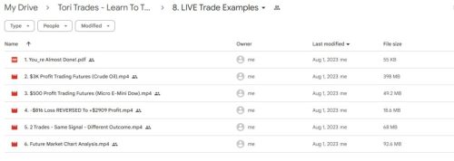 Tori Trades – Learn to Trade Course 2023