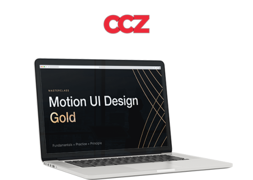 Alexander Hess - Motion UI Design · Gold - CheapCoursesZone